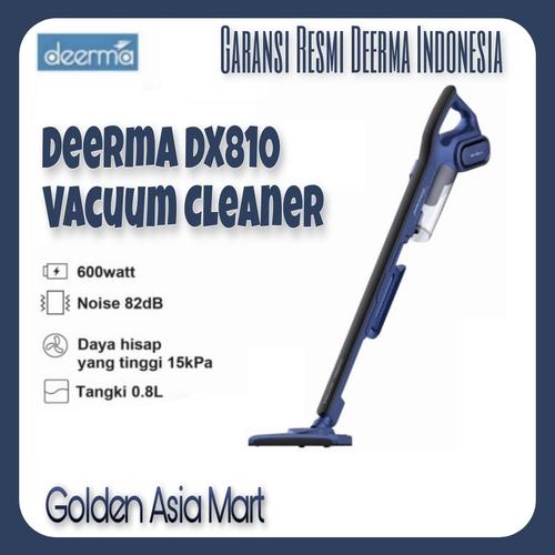 Promo Deerma dx810 Hand-held Portable Vacuum Cleaner 2-in-1 Penyedot ...