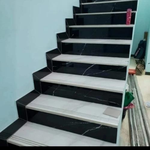 Jual granit keramik tangga/motif kombinasi warna/riques ukuran 30x90 ...