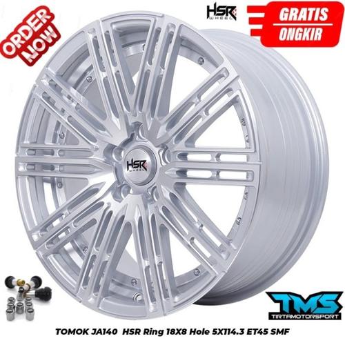 Jual velg mobil hsr tomok r18x8 vcd 5x114,3 for sportage, hrv, dll ...