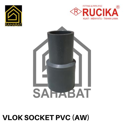 Jual Fitting Pipa PVC Reducer / Vlok Sock 3 x 1 1/2 Inch AW Rucika ...