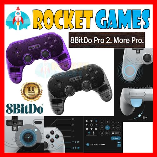 Jual 8bitdo PRO 2 Colors Controller Bluetooth Gamepad Wireles Switch ...