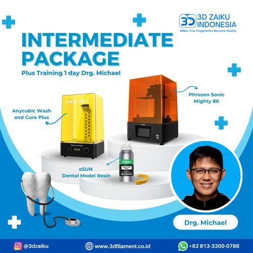 Jual ZKLabs Resin 3D Printer Bundle Dental Inter Package Free Konsultasi - with 3D Scanner ...