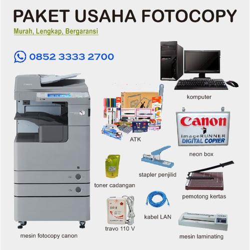 Jual Paket usaha fotocopy lengkap murah bergaransi plus ATK dan PC ...