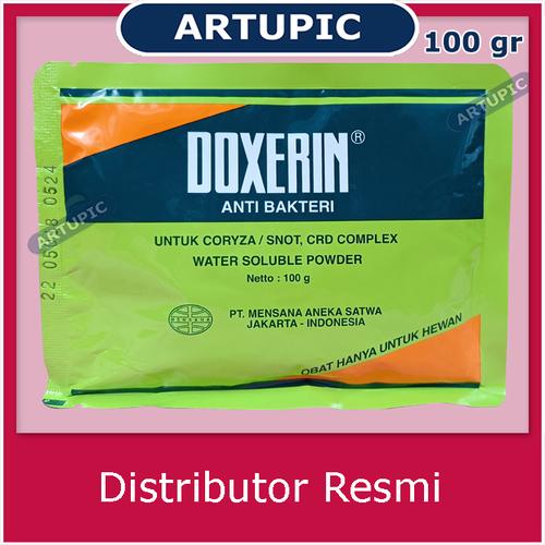 Jual Doxerin 100 gram STANDAR Obat Snot Coryza CRD Complex Pernafasan ...