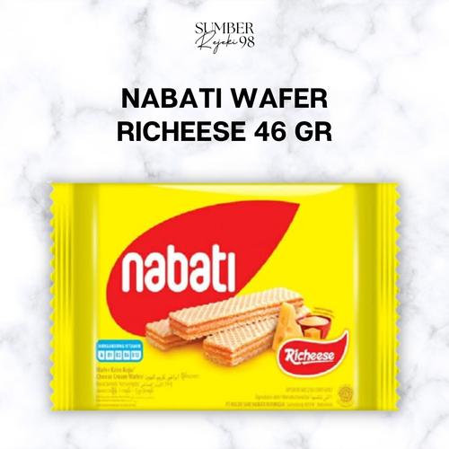 Jual Nabati Richeese 46gr Snack Wafer Krim Keju Richeese Nabati ...