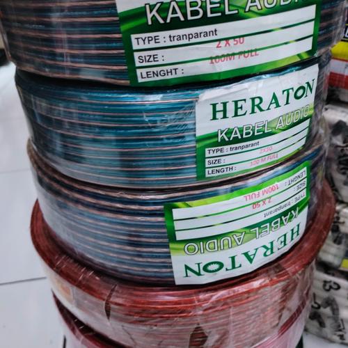 Jual KABEL TRANSPARAN 2X80 PANJANG 100 METER - Kota Sukabumi ...