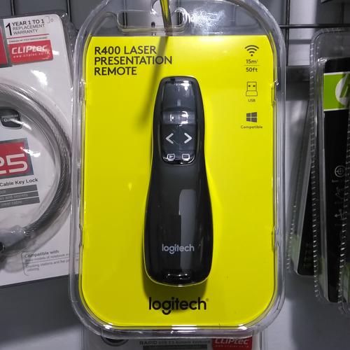 Jual Laser Pointer presentasi PowerPoint Logitech R400 Wireless ...