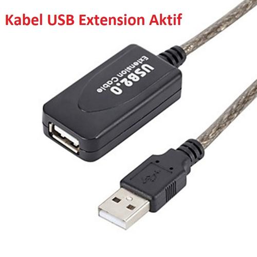 Jual Kabel Extension USB Active Male Female USB Extender Aktif - 10m ...