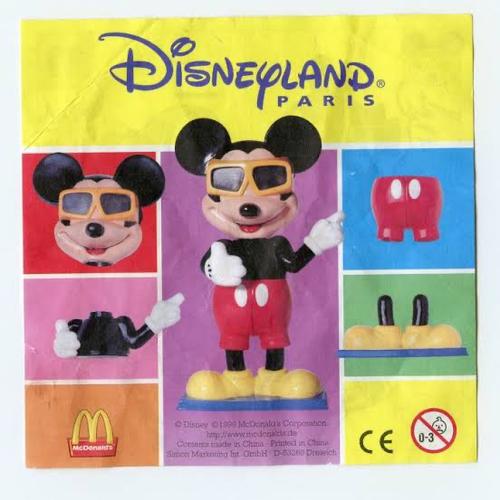 Jual Happy Meal McD Disneyland Paris Mickey Mouse 1999 - Kota Batam ...