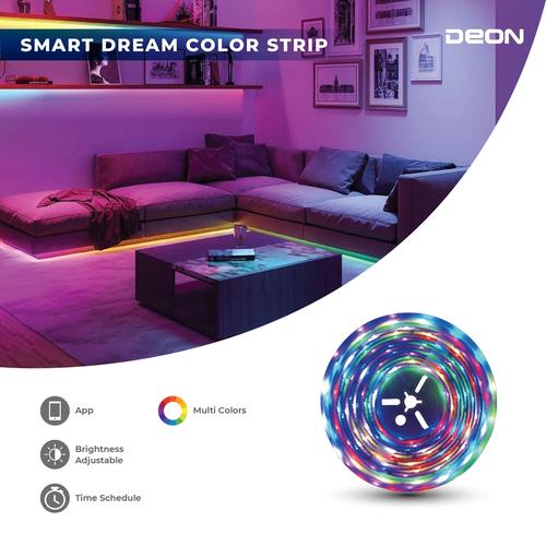 Jual SMART HOME LIGHTING DEON SMART DREAM LED STRIP 5 M / SMART LAMP ...