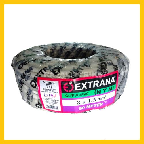 Jual Kabel Listrik Extrana NYM 3 x 1,5 mm 50 Meter - 100 meter - Kota ...
