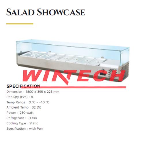 Jual WTH-1800 SALAD SHOWCASE / TEMPAT PEMAJANG SALAD - Jakarta Timur ...