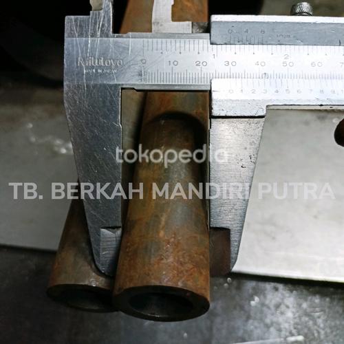 Jual pipa boring besi seamless OD 30mm x id 20mm x panjang 200mm ...