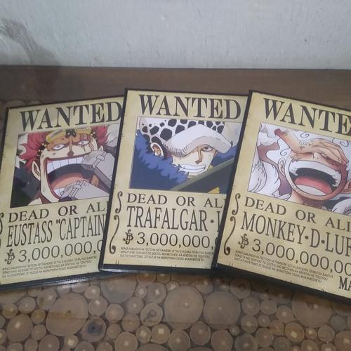 Jual wall decor one piece / poster buronan one piece - Jakarta Timur ...