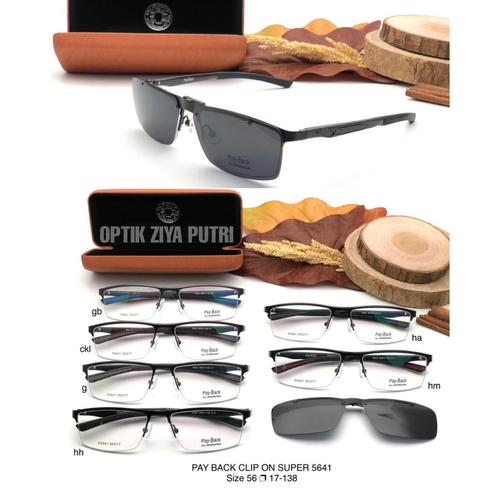 Promo frame kacamata pria payback original paket lensa progresif plus ...