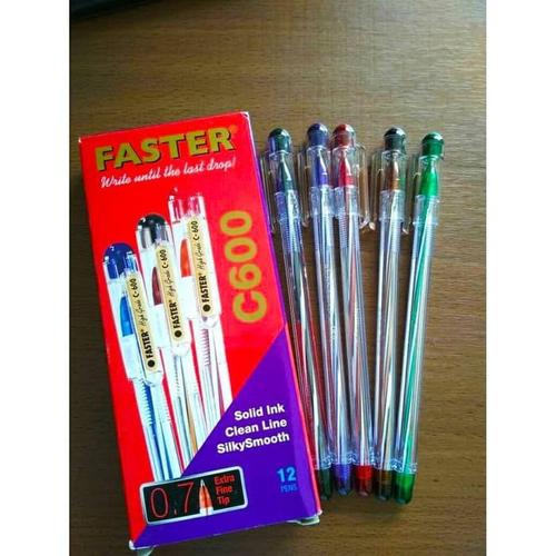Jual PULPEN / BALLPOINT FASTER C600 0.7mm Eceran - Jakarta Utara ...