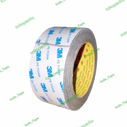 Jual 3M Pe Foam Double Tape Abu-Abu UK 48mm x 4mtr / Perekat Busa Tape ...