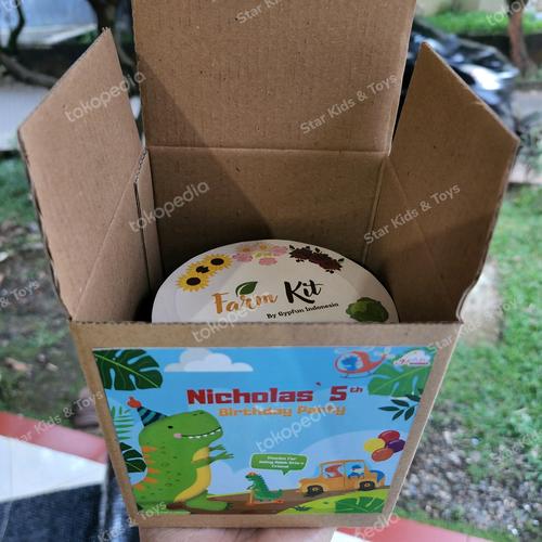 Jual Hampers Anak Hadiah Ulang Tahun Paket Farming Kit Menanam Buah ...