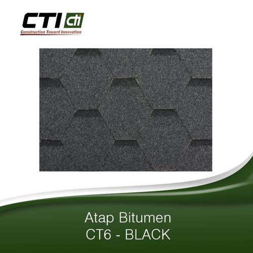 Jual Atap Bitumen Genteng Aspal CTI CT6 Hitam - EUROPEAN HEXAGONAL ...