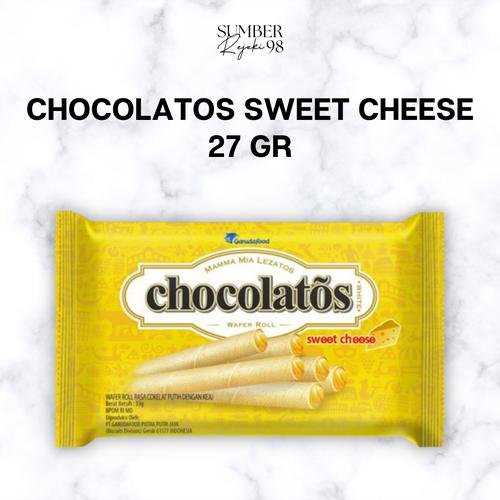 Jual Chocolatos Sweet Cheese Wafer Roll 27gr Snack Rasa Keju Garuda ...