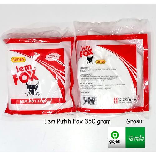 Jual Lem Putih Fox Merah untuk Kertas Kayu 350 gram PVAC Super - 350 ...