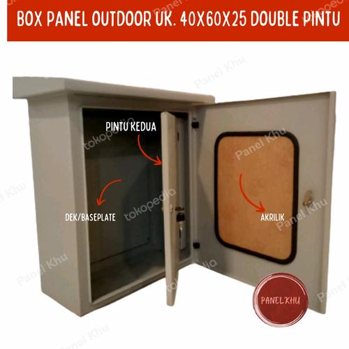 Jual Box Panel Outdoor Double Pintu 60x40x25 Plat 1.2mm - Jakarta Barat ...