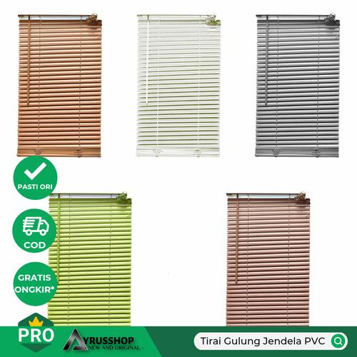 Jual Tirai Gulung Jendela PVC/Venetian Blinds/Krey Jendela/Best Quality ...
