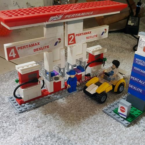 Jual Puzzle SPBU Pertamina (LEGO) EDISI KOLEKSI - Kota Semarang - Mauu ...