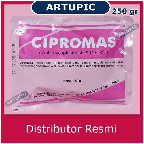 Jual Cipromas 250 gram Obat Ayam Ternak Hewan Anti Mycoplasma CRD Snot ...