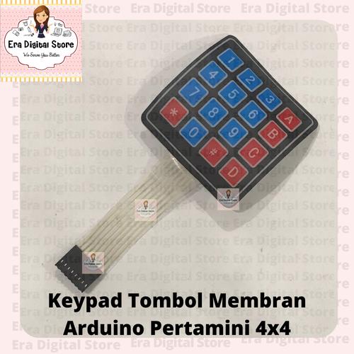 Jual Keypad Tombol Membran Arduino Pertamini 4x4 - Kota Bogor ...