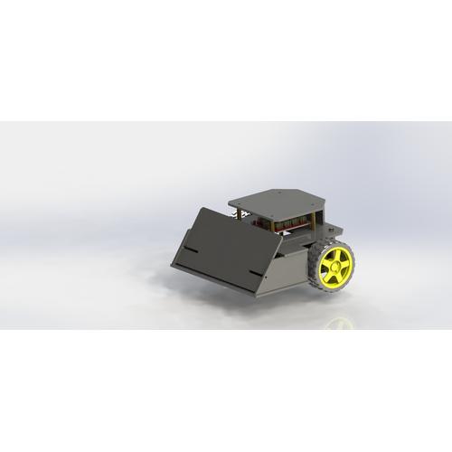 Jual Rangka Robot Sumo Edukasi 2WD Akrilik - Chassis Robotics Kit - Kab ...