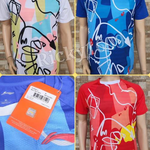 Jual BAJU BADMINTON LINING ATSS997 - TURBO DRI/AIR DRY TECHNOLOGY ...