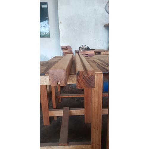 Jual RAILING TANGGA KAYU MERBAU 70 X 70 SOLID KANTOR HOTEL RUMAH - Kota ...
