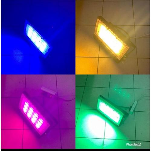 Jual Lampu tembak sorot floodlight led warna 50W 50 watt Audalux ...