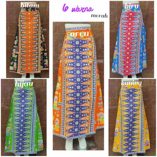Jual Rok Klok Tumpal RK05 Motif Pucuk Rebung Betawi / Bawahan Batik ...