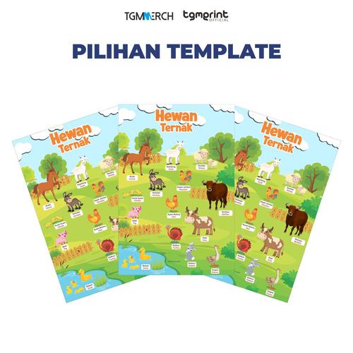 Jual Poster Edukasi Anak Balita | Poster Pendidikan |Poster Dinding ...
