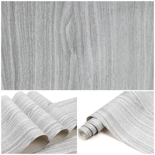 Jual wallpaper flafon abu corak putih serat kayu mija lemari pintu ...