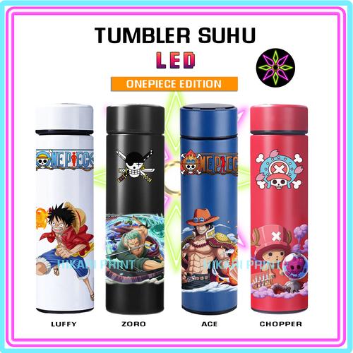 Jual Hikari Print TUMBLER LED MONKEY D LUFFY ZORO PORTGAS D ACE ...