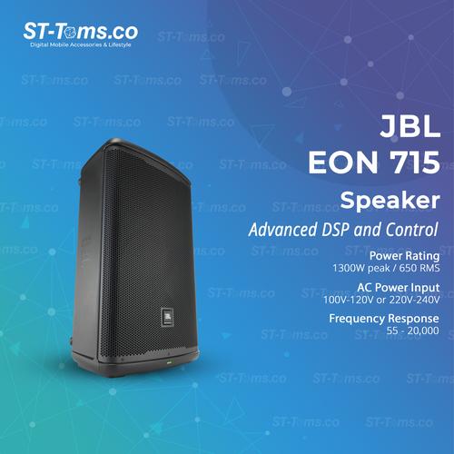 Promo JBL EON 715 / EON 715 15-inch Powered PA Speaker with Bluetooth - EON715+PX60 Cicil 0% 3x ...