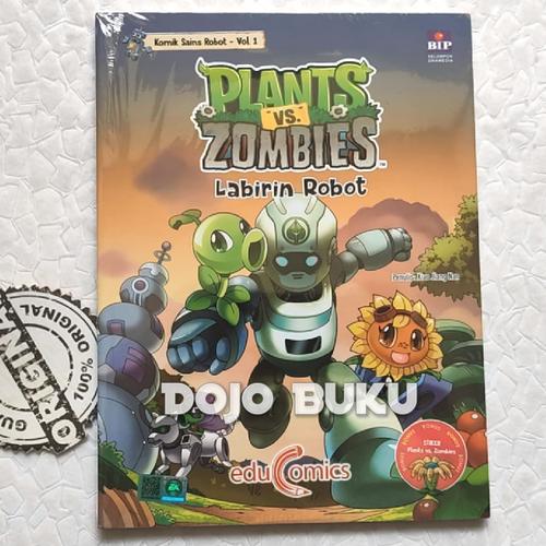 Promo Buku Educomics Plant vs Zombie Komik Sains Robot 1: Labirin Robot ...