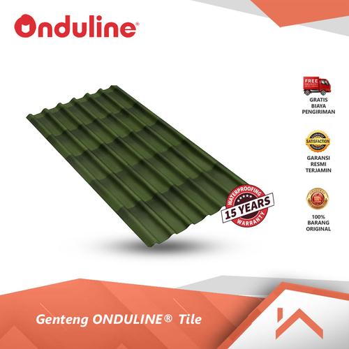 Jual Genteng ONDULINE TILE® - Dual Green 3D / Genteng Bitumen Onduline ...