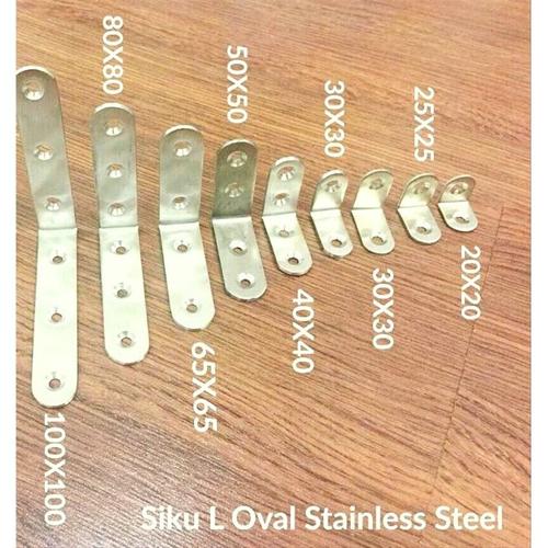 Jual Siku Ambalan Mini L Oval WINSTON Stainless winston surabaya - 100 ...