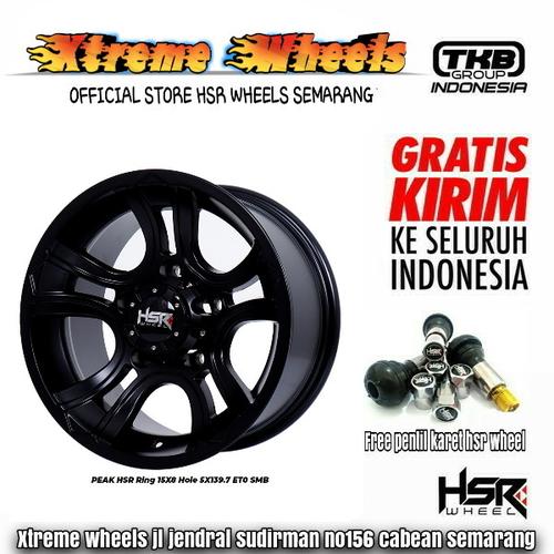 Jual velg mobil hsr ring 15 for jimny katana escudo vitara feroza taft ...