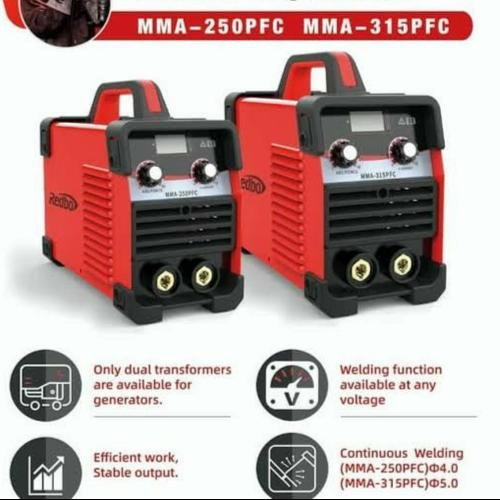 Jual Mesin Las Inverter PFC250 PRC 250A mma 250 1 phase REDBO MMA 250PFC - TANPA BUBBLE - Kab ...
