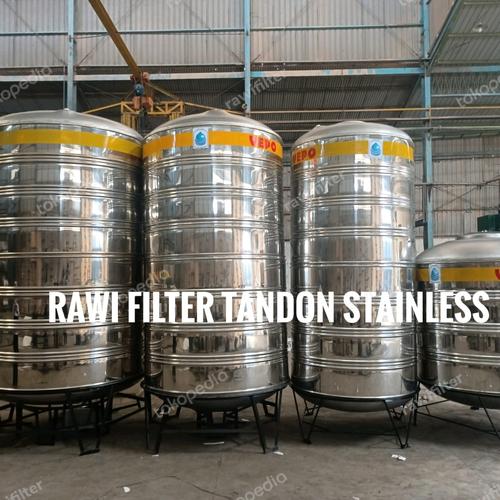 Jual TANDON AIR STAINLESS 304 TOREN TANGKI AIR 300 LITER - 5000L - Kota ...