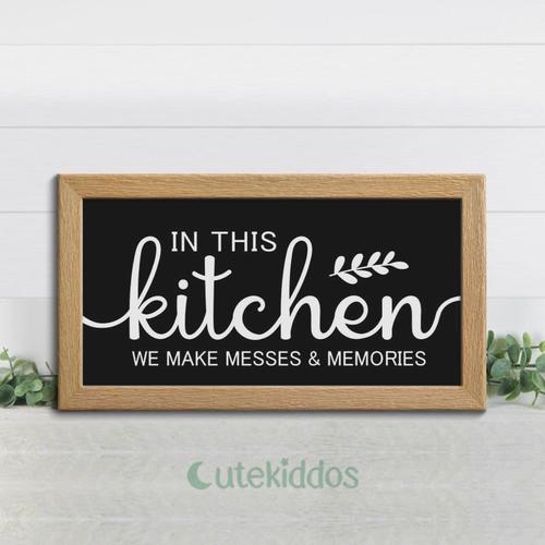 Promo Hiasan Dinding Dapur Minimalis Wall Decor Poster In This Kitchen ...