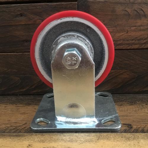 Jual RODA TROLLEY TROLI BESI LAPIS PU 4 INCH HEAVY DUTY TIPE MATI - Kab ...