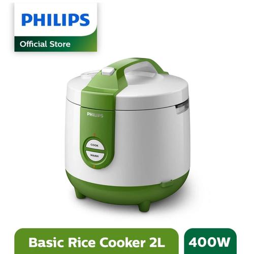 Jual Rice Cooker 2 Liter Philips HD 3119 Basic Green HD3119 Mejikom ...