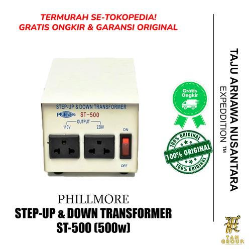 Jual Phillmore ST-500 Step Up & Down Transformator 500W (ORIGINAL USA 100%) - Kota Surabaya ...