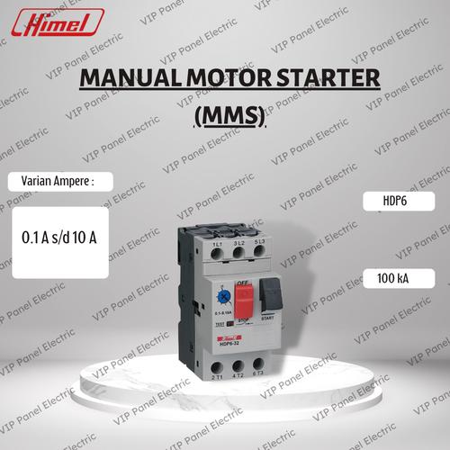 Jual MMS HDP632 100kA (0,1 A - 10A) MANUAL MOTOR STARTER HIMEL ...